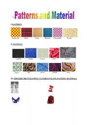 Clothes worksheets