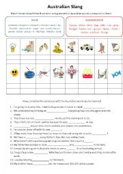 English Exercises: Australian Slang