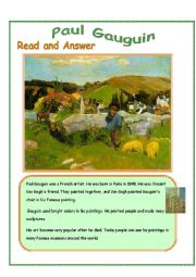 General vocabulary worksheets