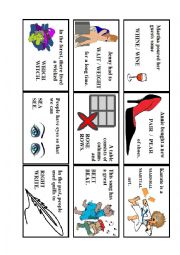 English Exercises: Homophone ?Hunt