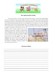 English Exercises: Break Time