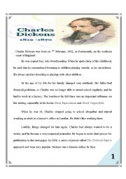 Oliver Twist worksheets