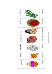 Today is Monday - Eric Carle worksheets