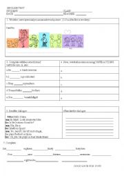 Verb to be worksheets