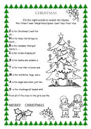 Holidays and traditions worksheets