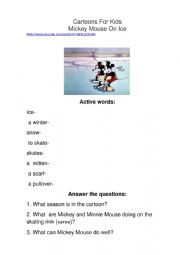 Mickey Mouse worksheets