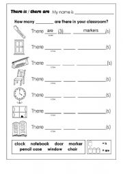 There is there are worksheets