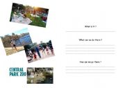 At the park worksheets