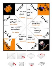 Fortune Teller (future tenses) worksheets