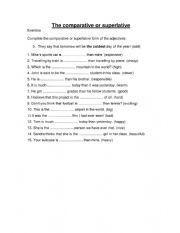 Christmas comparatives 1 - with key - ESL worksheet by firstime