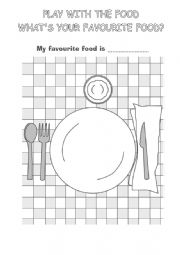 Food games worksheets