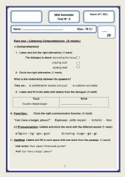 7th grade worksheets