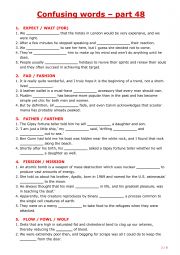 Adjectives and adverbs worksheets