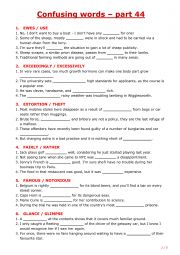 Adverbs worksheets