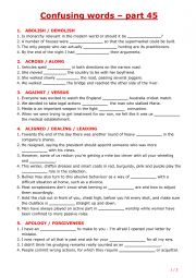 Adverbs worksheets