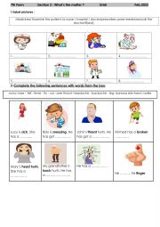 Health worksheets