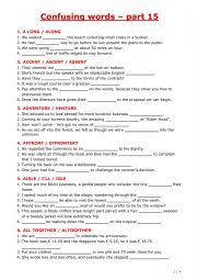 Meaning worksheets