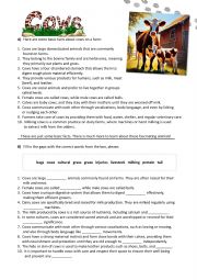 Farm animals worksheets