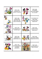 Present continuous - They - ESL worksheet by maryse peyé