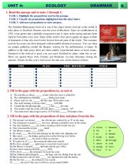 Prepositions (time, place and others) - ESL worksheet by OmarBoualloul