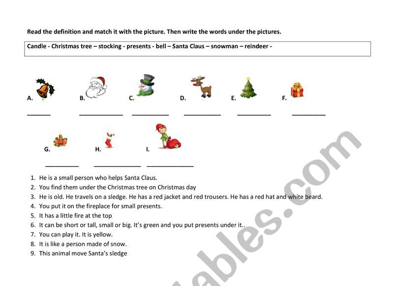 Harry Potter - Chrystmas lesson Starters - ESL worksheet by mrosaria ...