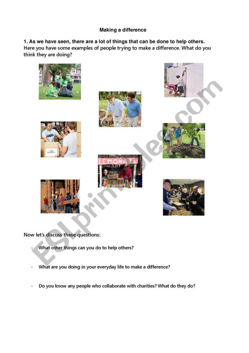 Volunteering Listening ESL Worksheet By Irenepalao volunteering-listening-esl-worksheet-by-irenepalao