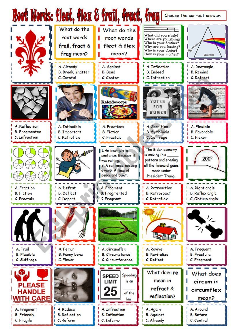 Group 9 Vocabulary Multiple Choice (Do this second) - ESL worksheet by kwsp