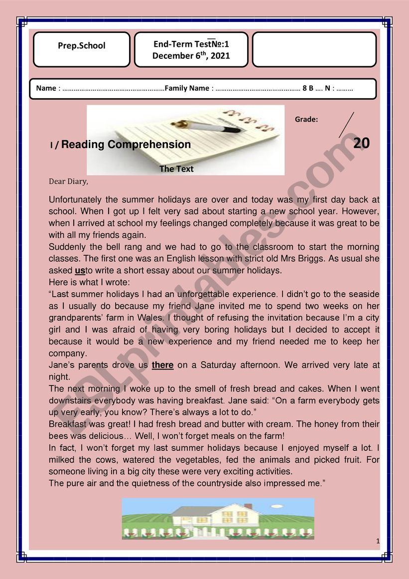 end-of-term-1-test-esl-worksheet-by-somairiadh