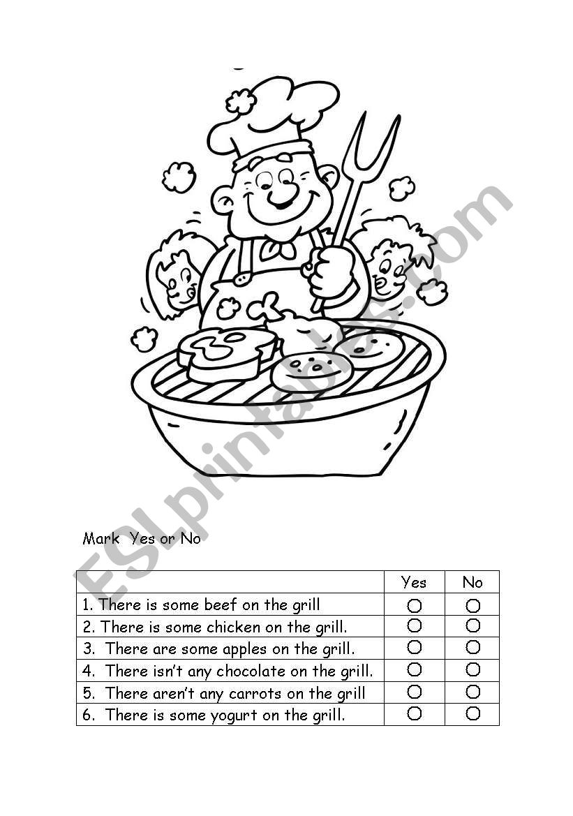 There is some - There isn´t any - ESL worksheet by Miafe