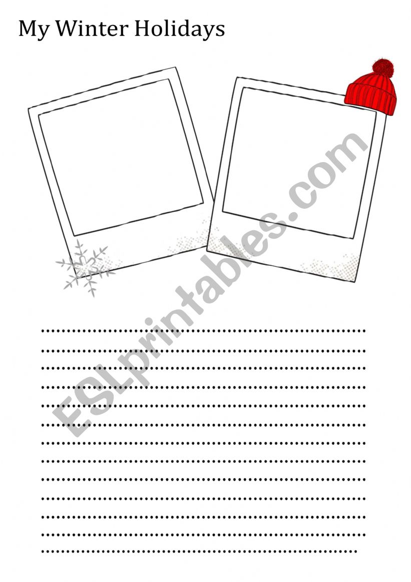 English worksheets: Winter Holidays