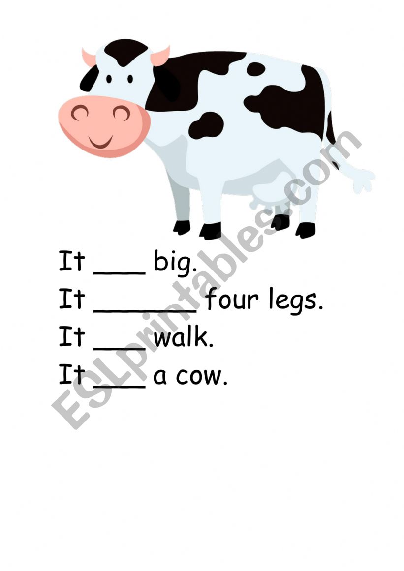 To be has got or can - ESL worksheet by Kate908765