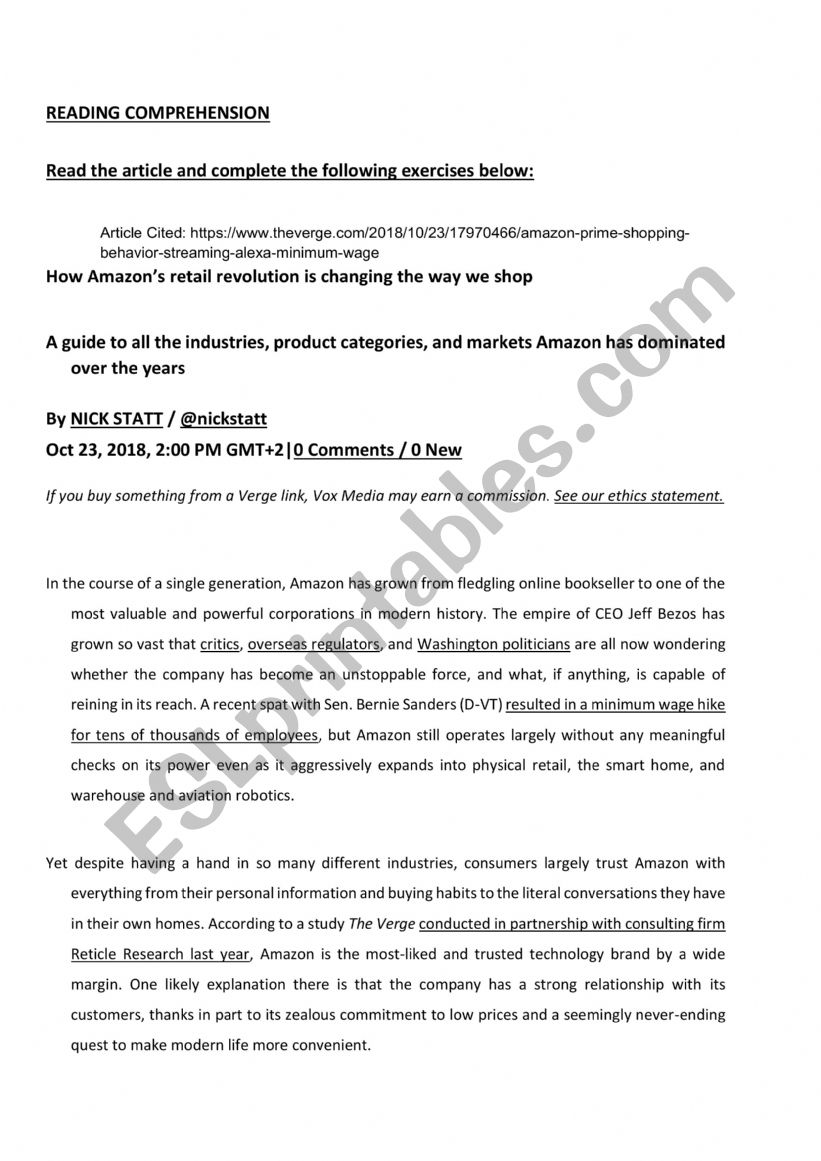 Text Analysis: How Amazon’s retail revolution is changing the way we ...