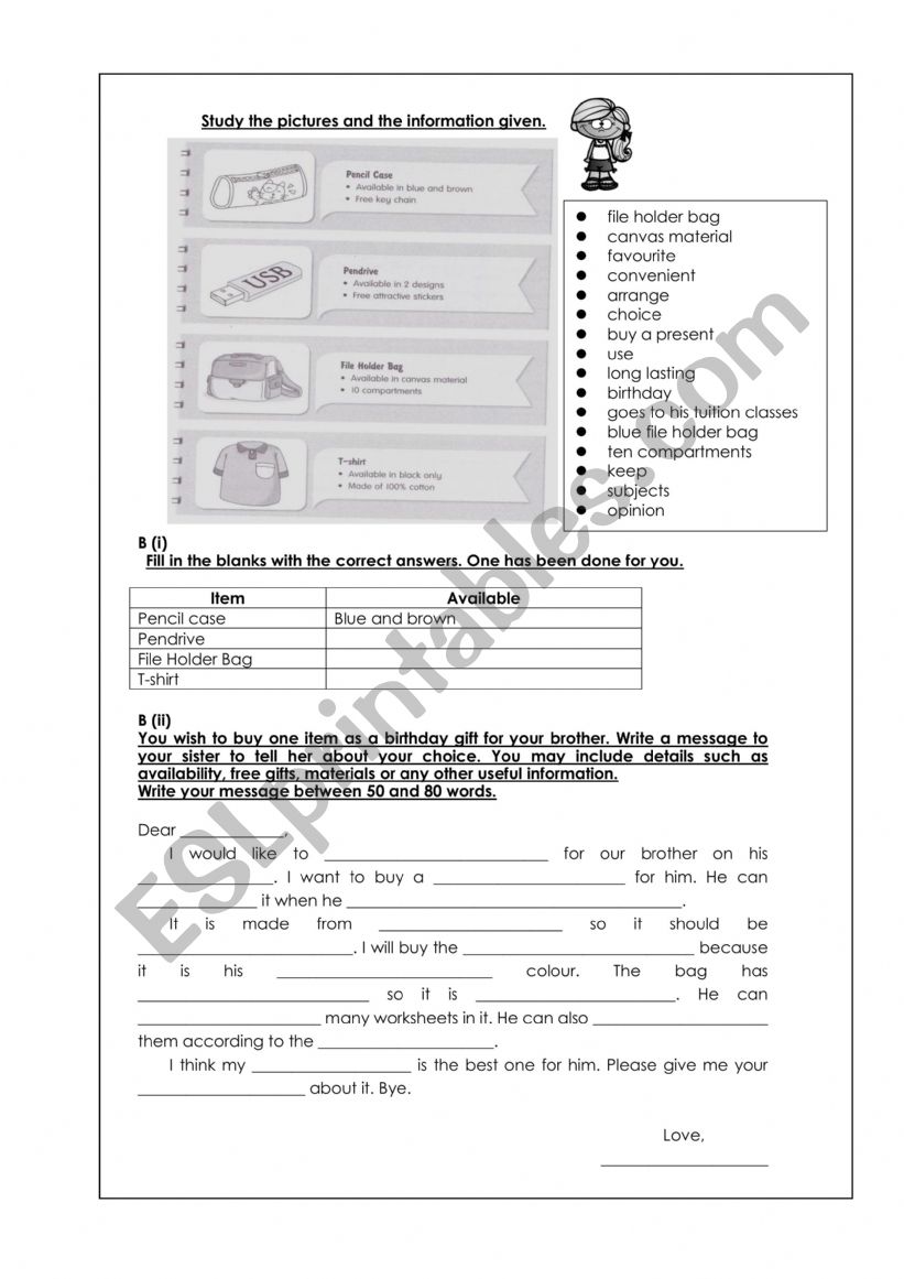 Writing a message - ESL worksheet by nurkhairinatul Writing a message - ESL worksheet by nurkhairinatul