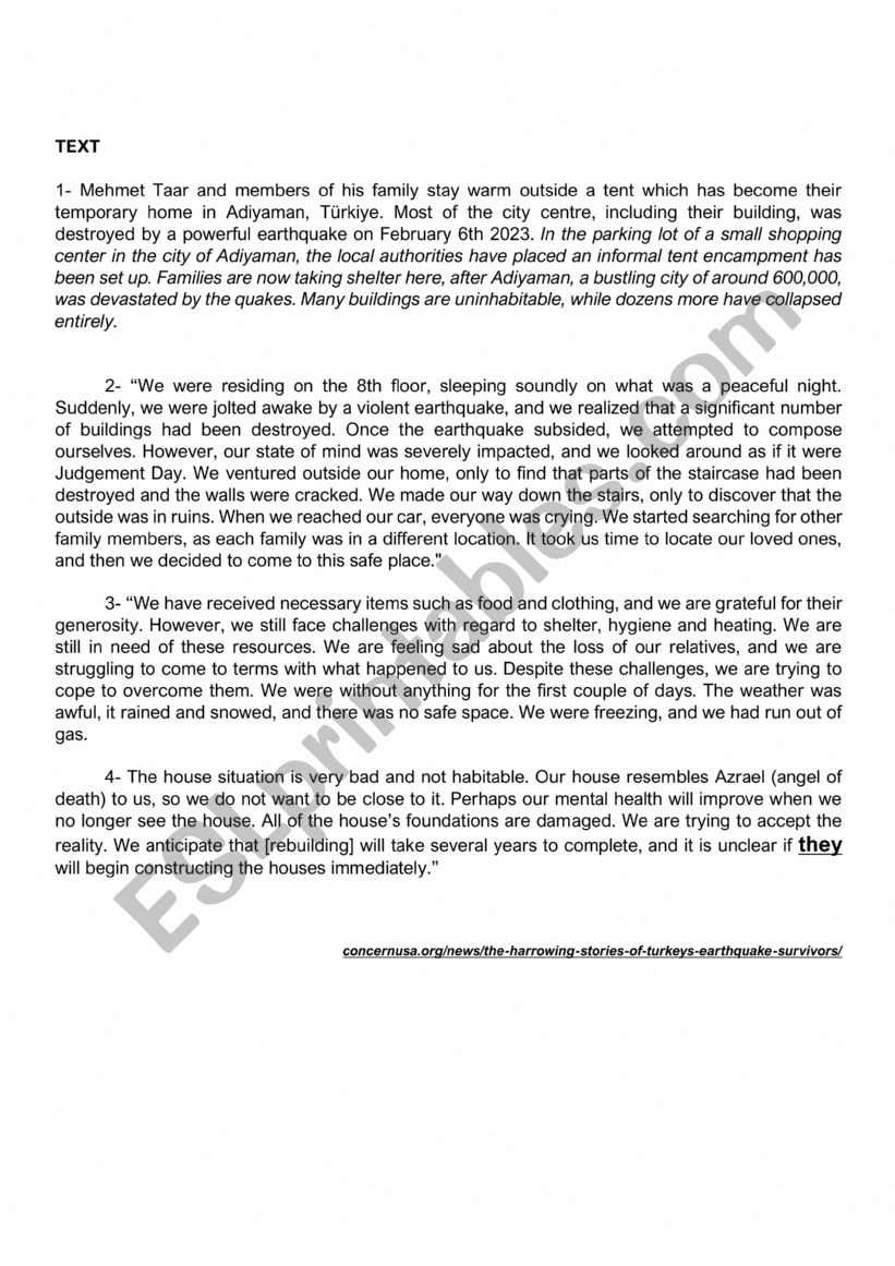 End Term 3 Test 3rd Form Tunisian program - ESL worksheet by ... End Term 3 Test 3rd Form Tunisian program - ESL worksheet by ...