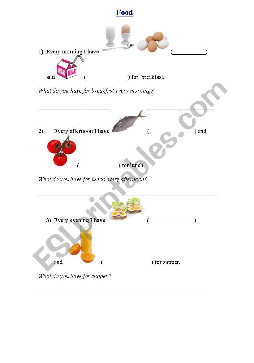 What Do We Like To Eat Esl Worksheet By Petitefleur LEMON BASIL POTATO