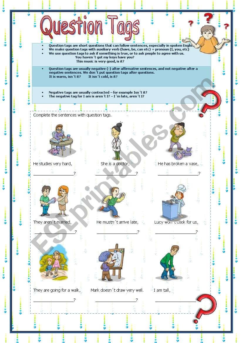 You haven´t got my keys have you? - ESL worksheet by vanda51 You haven´t got my keys have you? - ESL worksheet by vanda51