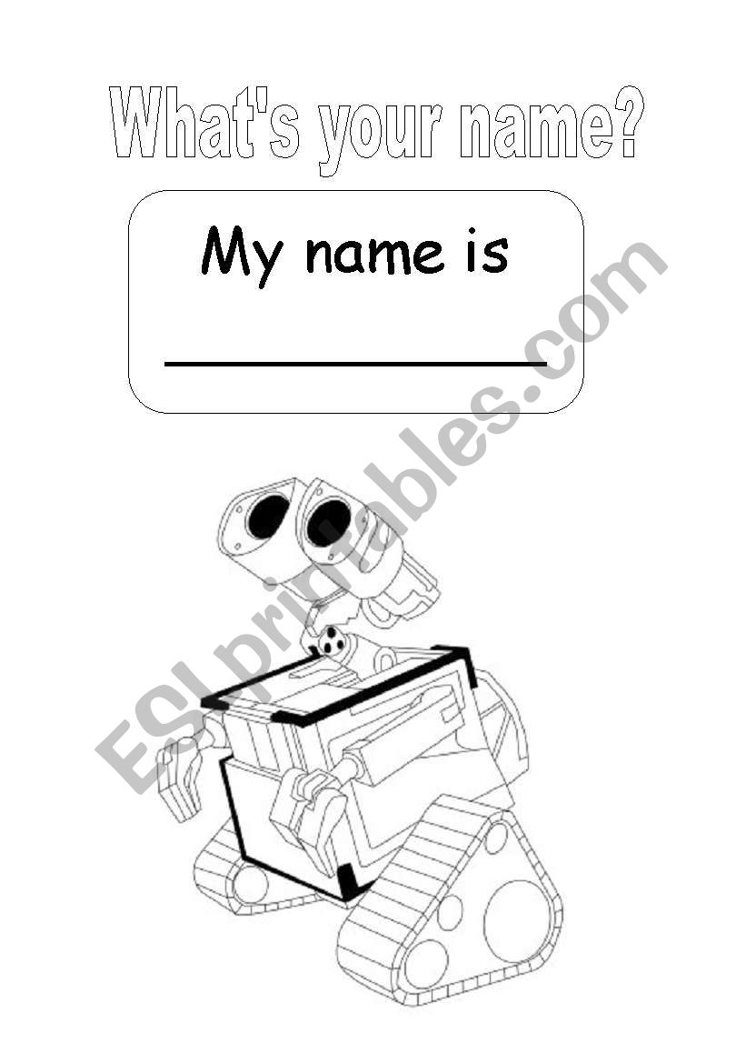 what´s your name? - ESL worksheet by yesicab