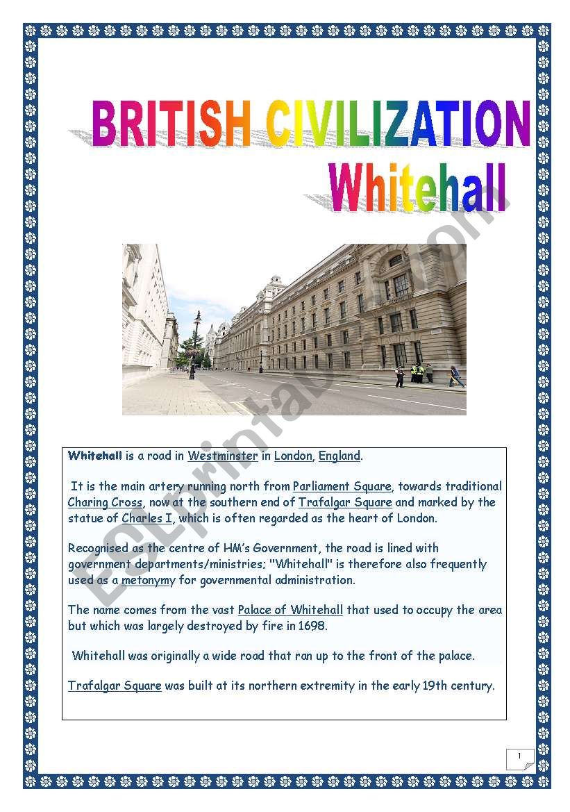 British civilization series (n°1) = COMPREHENSIVE, Multi-task & multi ...