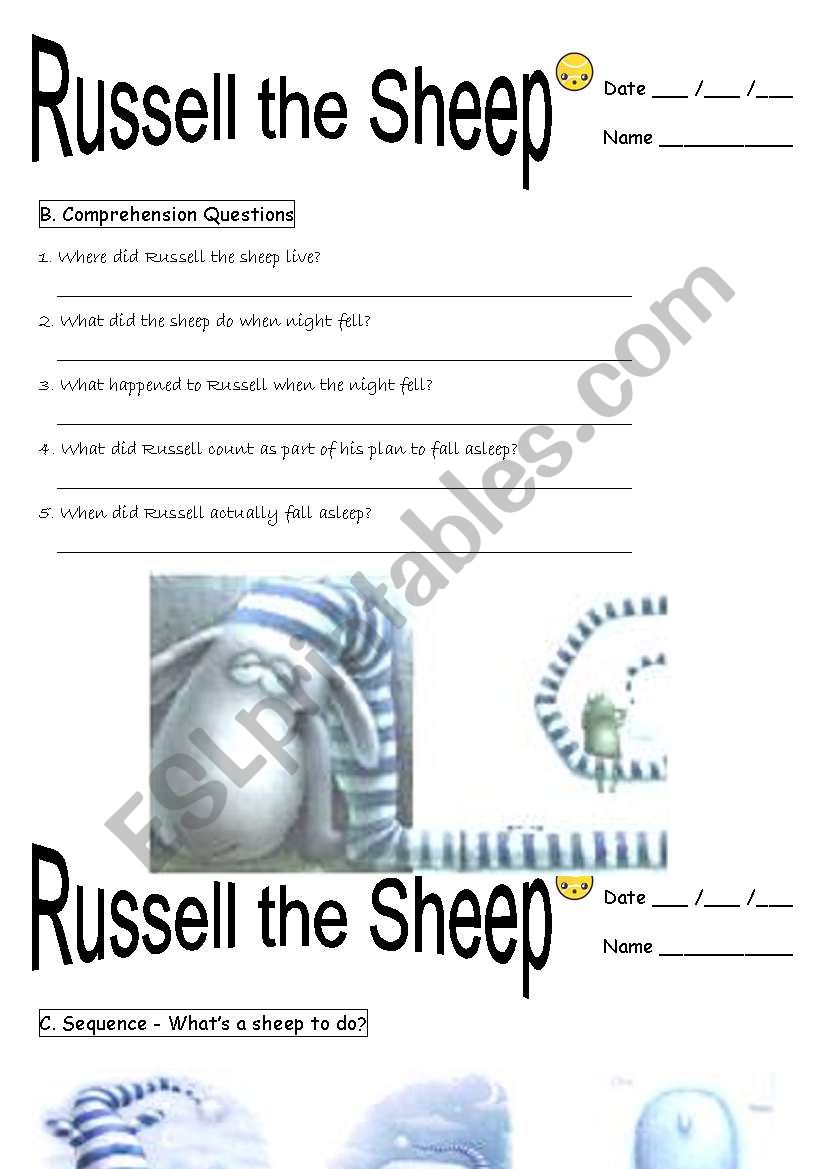 Russell The Sheep
