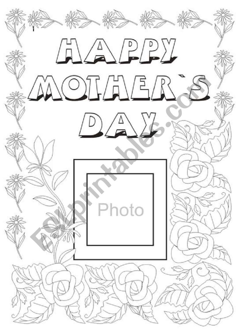 Mother´s Day - ESL worksheet by peruvianboy26