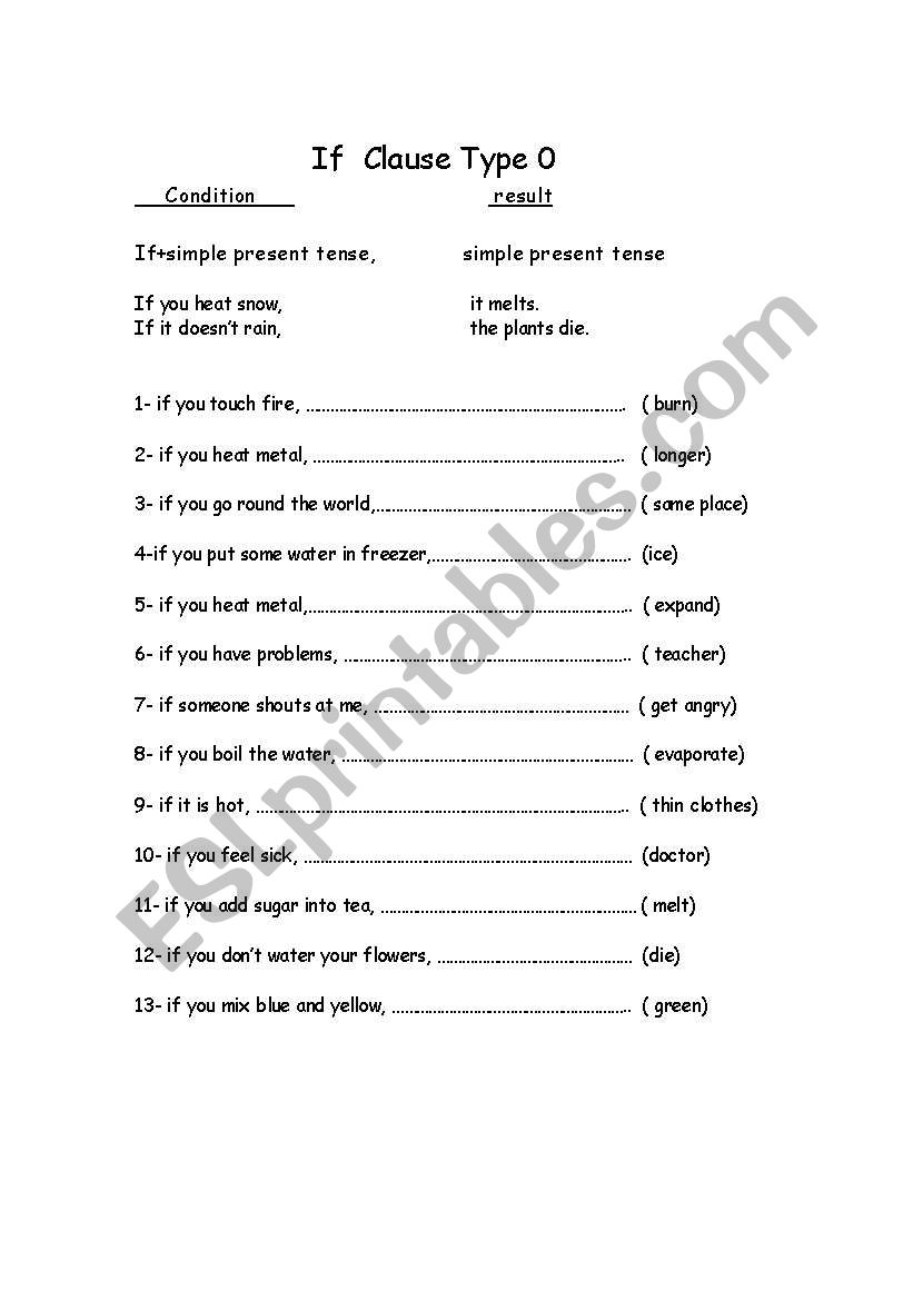 If Clause Type Esl Worksheet By Nlfrrn | Hot Sex Picture If Clause Type Esl Worksheet By Nlfrrn | Hot Sex Picture