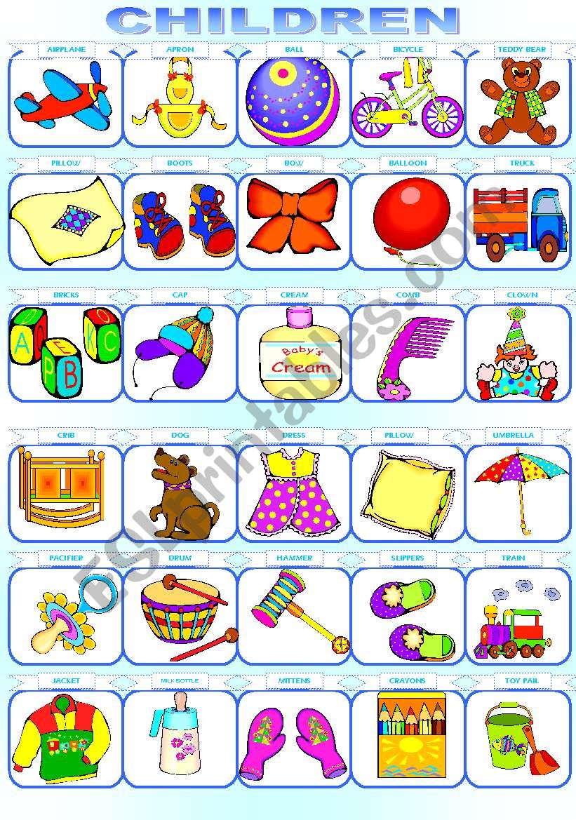 Printable Pictionary Printable Word Searches