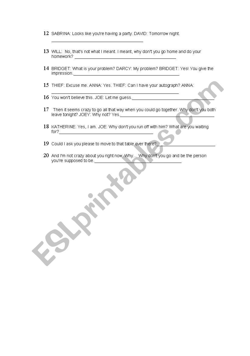 Reported Speech Dialogue Exercises For Class 10 Cbse With Tamilnadu ...