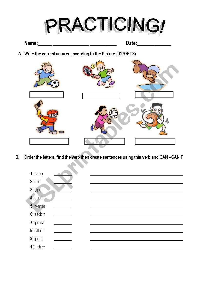 modal verb CAN-CAN´T AND CONECTORS - ESL worksheet by lyst