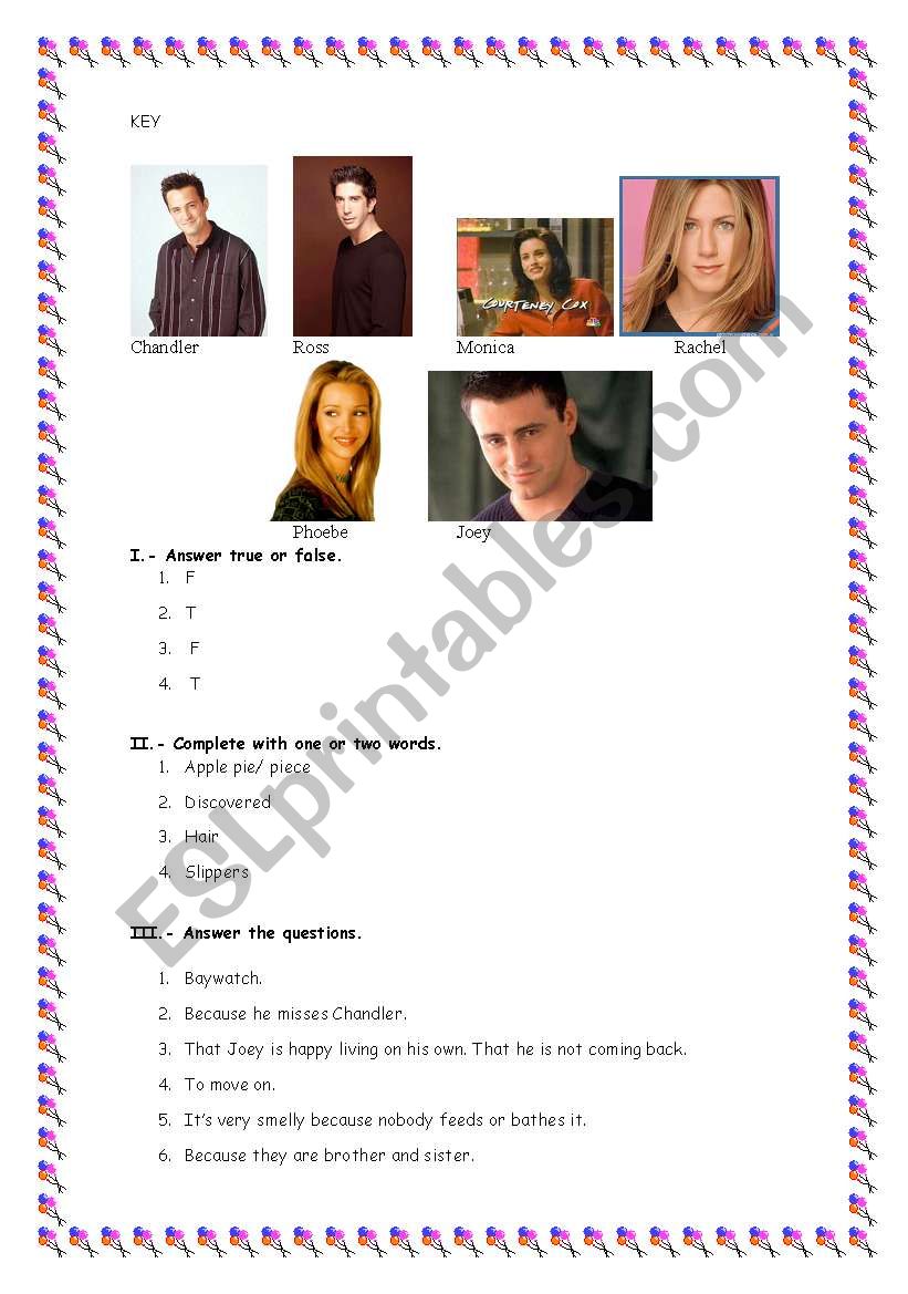 Friends Tv Show Season 2