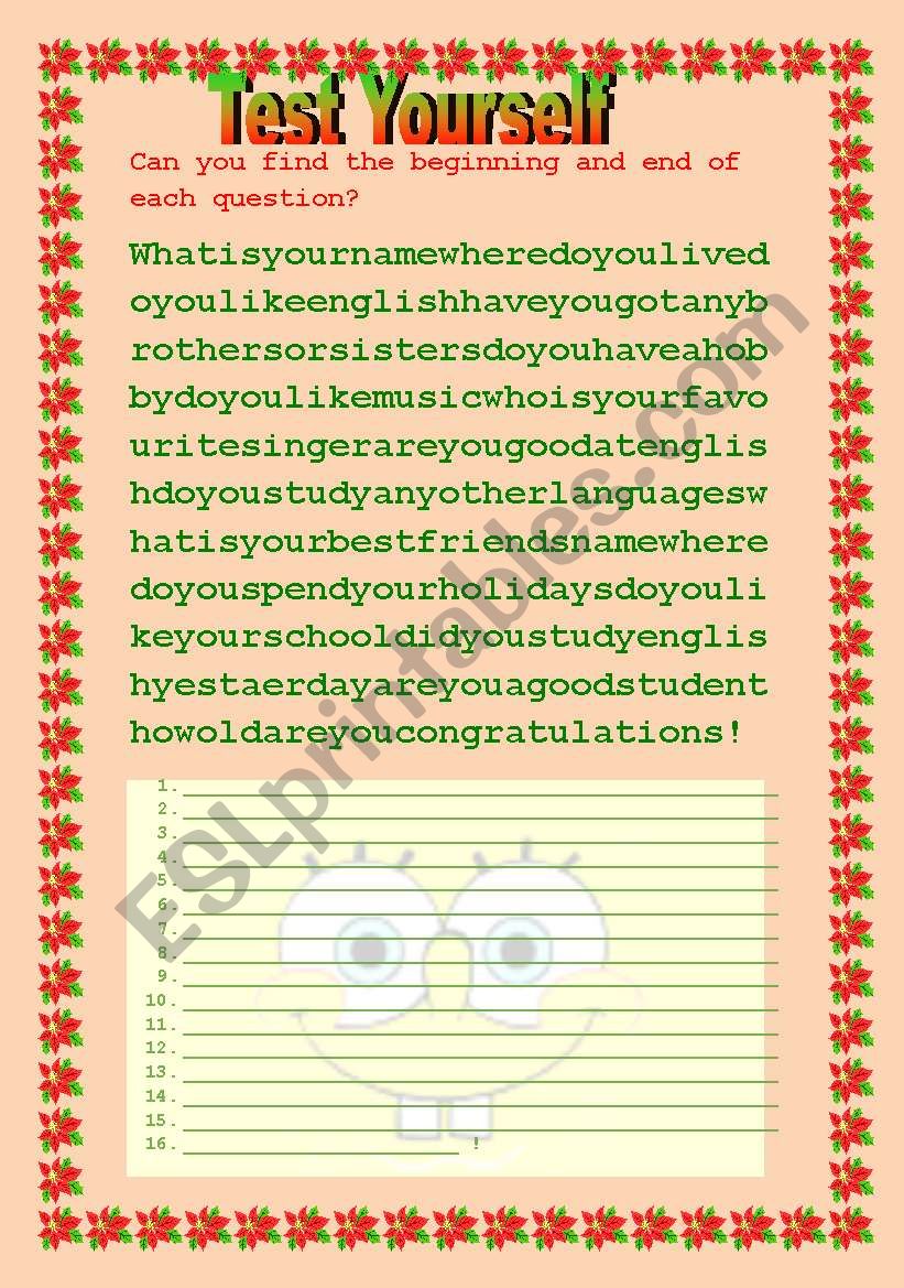 Let´s read! - ESL worksheet by pilarmham