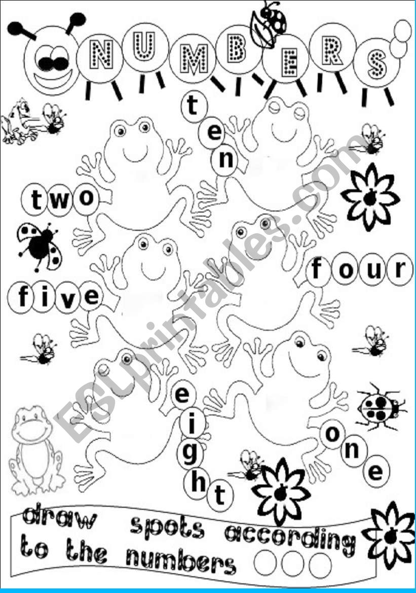 let´s count - ESL worksheet by angelamoreyra