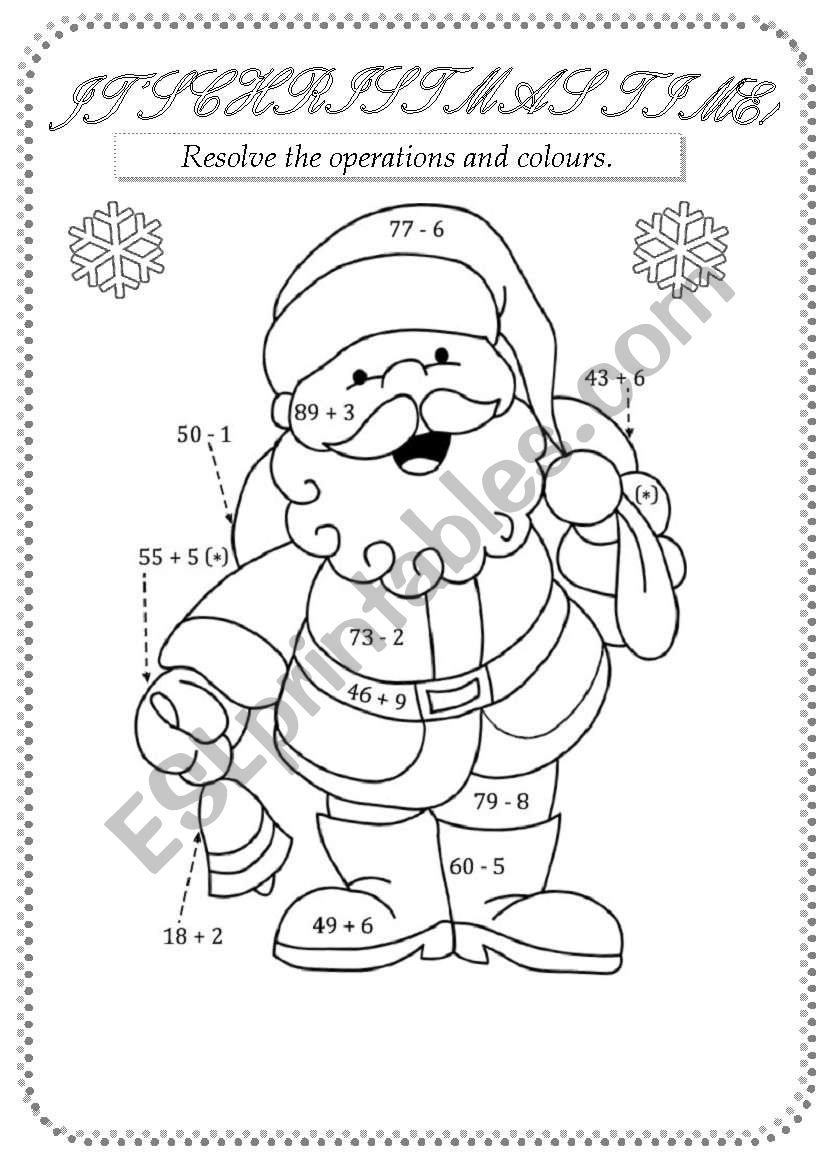 Santa´s Clothes - ESL worksheet by chiaretta