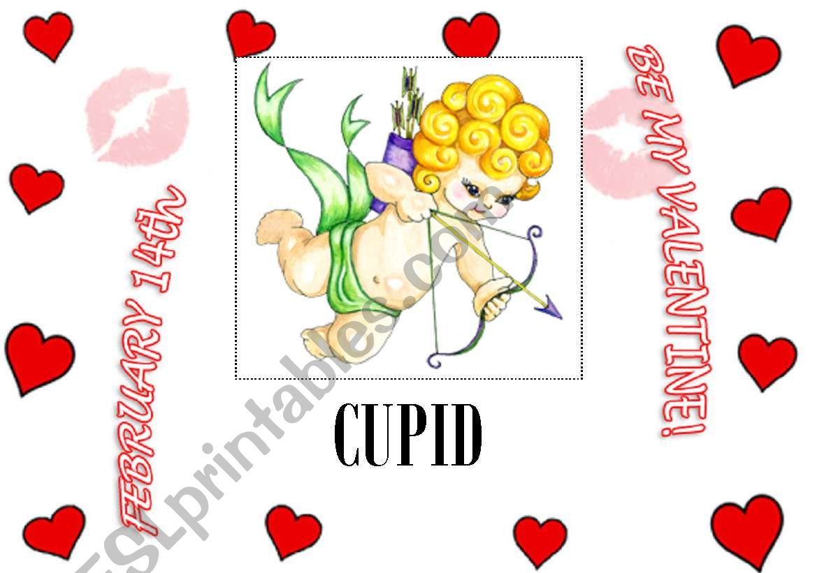 VALENTINE´S DAY FLASHCARDS - PART 1 - ESL worksheet by BiOU3