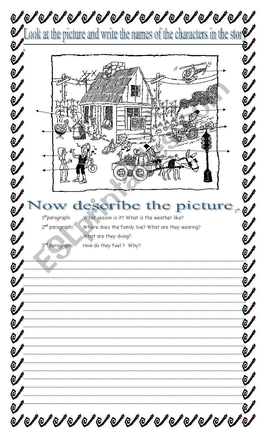 Creative Writing ESL Worksheet By Gracemb04